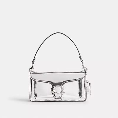 Coach Tabby 12 In Silver/silver | ModeSens