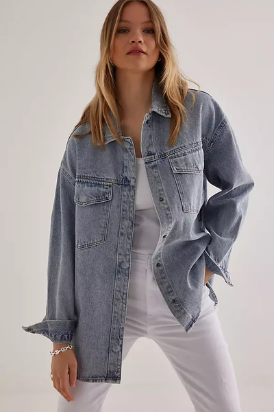Pistola Mandy Denim Jacket In Blue | ModeSens