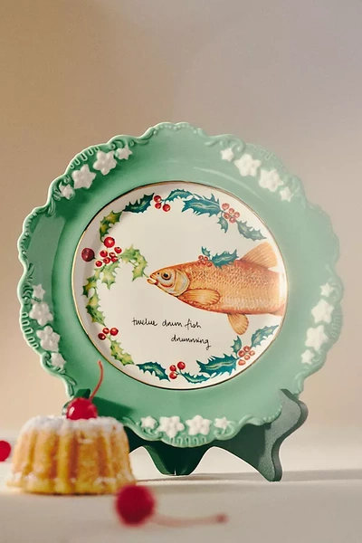 Lou Rota Twelve Days Of Christmas Dessert Plate | ModeSens