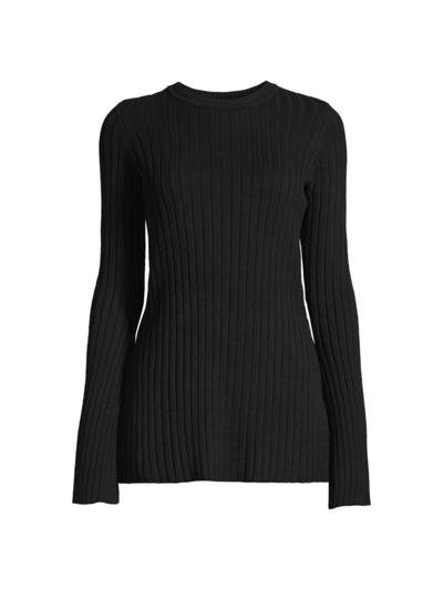 Capsule 121 Women's The Venture Cotton & Cashmere Sweater In Black ...