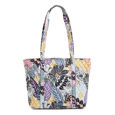 Vera Bradley Cotton Small Vera Tote In White | ModeSens