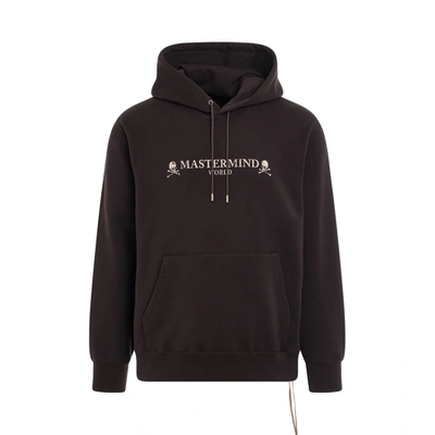 Mastermind Japan Rubbed Logo Hoodie | ModeSens