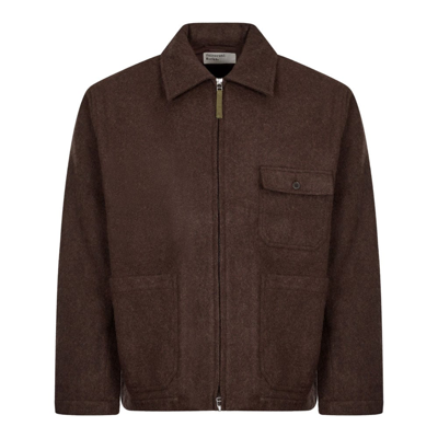 Universal Works Gower Jacket In Brown | ModeSens