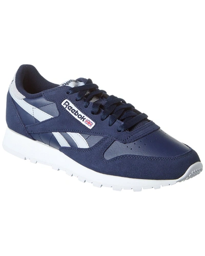 Reebok Classic Leather Sneaker In Blue | ModeSens