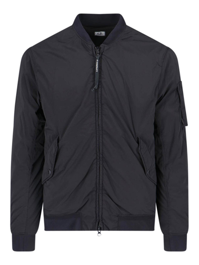 C.p. Company Bomber Jacket In Black | ModeSens GB