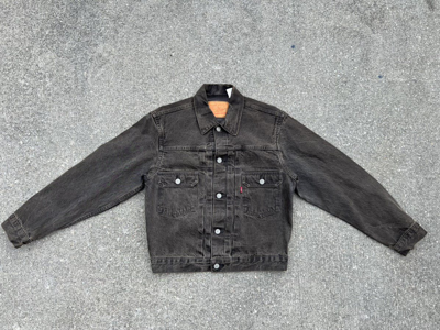 Pre-owned Sugar Cane X Vintage Sugar Cane Fade Black Wax Denim Type 2 ...