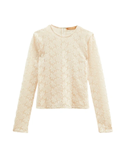 Rejina Pyo Bibi Top In Cream | ModeSens