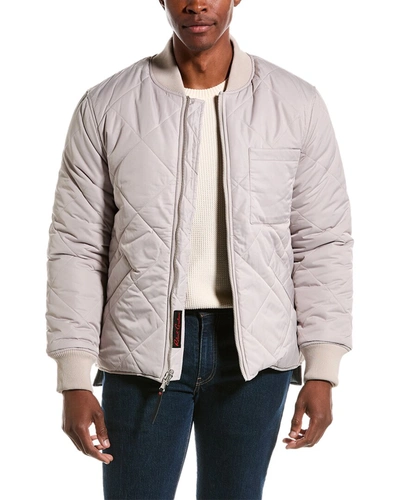 Robert Graham Reversible Bomber Jacket In Grey | ModeSens
