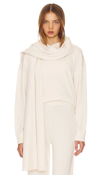 Simkhai Wide Scarf In Ivory | ModeSens