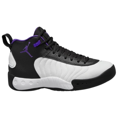Jordan Mens Jumpman Pro In White/black/purple | ModeSens