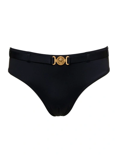 Versace Medusa Swim Trunks In Black | ModeSens
