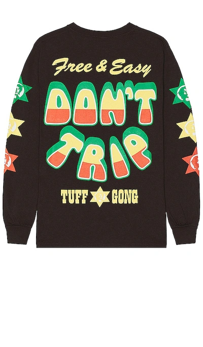 Free And Easy Bob Marley Tuff Gong Tee In Brown | ModeSens