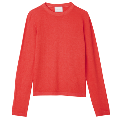 Longchamp Sweater In Strawberry | ModeSens