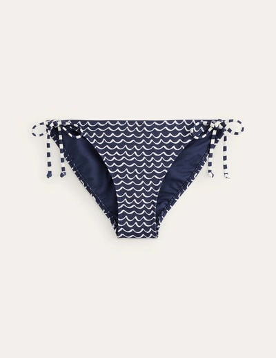 Boden Symi String Bikini Bottomsfrench Navy, Seagull Women In Blue ...