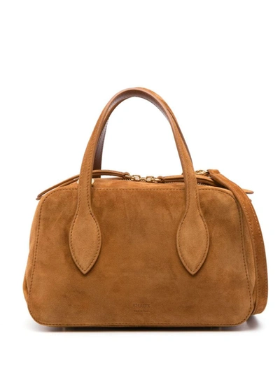 Khaite Maeve Small Crossbody Bags In Brown | ModeSens