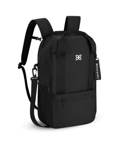 Sherpani Camden Rfid Protected Backpack + Tote + Cross Body In Raven ...