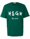 Msgm Logo Print T-shirt | ModeSens