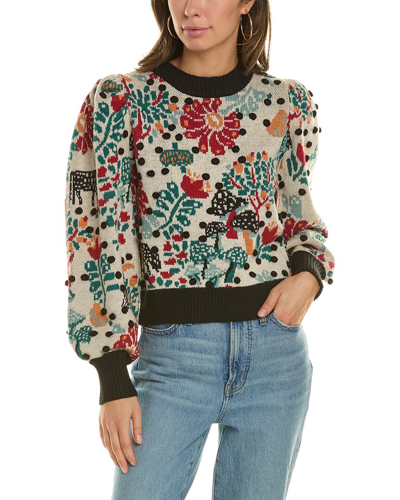 Farm Rio Wool-blend Sweater In Multi | ModeSens