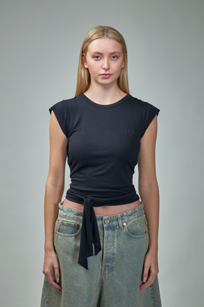 Vetements Blackout Wrap Top | ModeSens