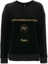 Alexandre Vauthier Logo Sweatshirt | ModeSens
