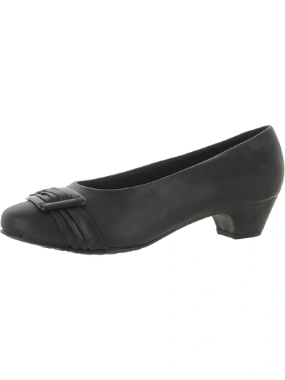 Soft Style Pleats Be With You Womens Faux Leather Slip-on Pumps In ...