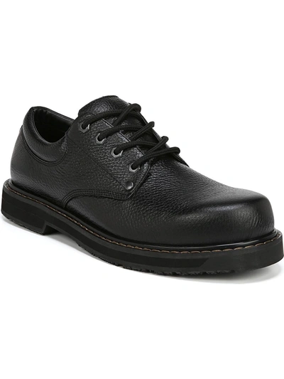 Dr. Scholl's Shoes Harrington Mens Leather Comp Toe Work And Safety ...