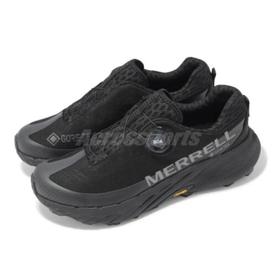 Pre-owned Merrell Agility Peak 5 Boa Gtx Gore-tex Black Men Trail ...