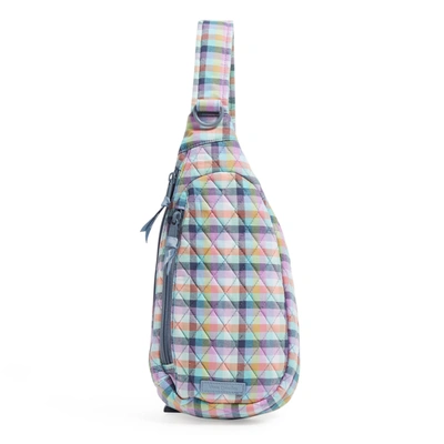 Vera Bradley Cotton Essential Compact Sling Backpack In Blue | ModeSens