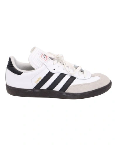 Adidas Originals Samba Classic Sneakers In White Leather Modesens