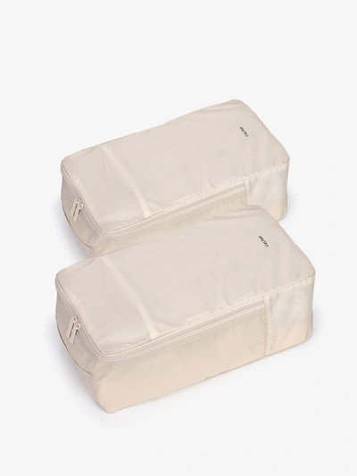Calpak Compakt Shoe Bag - Set Of 2 In Oatmeal | ModeSens