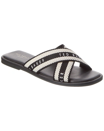 Ted Baker Women's Ashika Slip On Crisscross Slide Sandals In Black ...