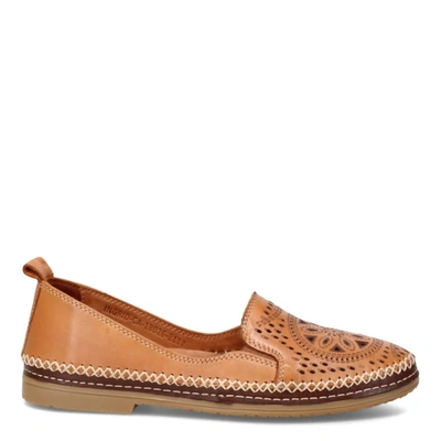 Spring Step Shoes Women's Ingrid Slip-on Shoes In Camel In Brown | ModeSens