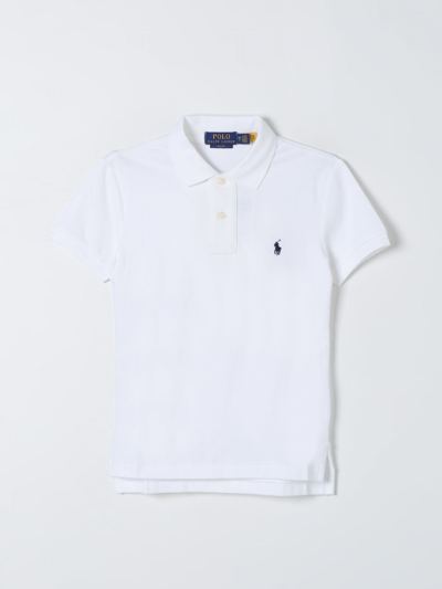 Polo Ralph Lauren Polo Shirt Kids Color White | ModeSens