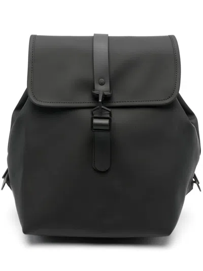 Rains Bucket Backpack Bags In Black | ModeSens