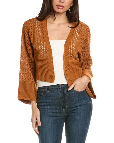 Harper Cropped Cardigan In Red | ModeSens