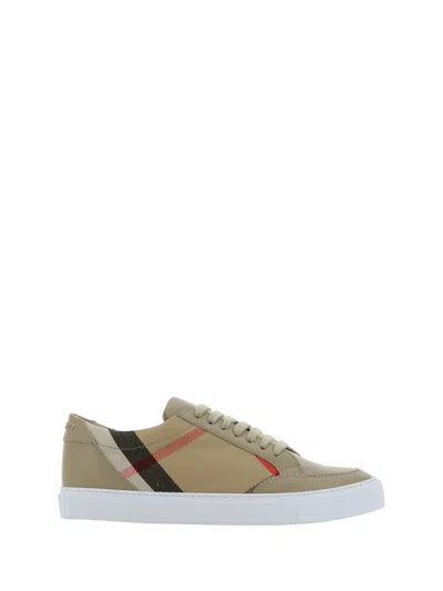 Burberry Sneakers In Tan | ModeSens