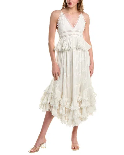 Rococo Sand Leiko Dress In White | ModeSens