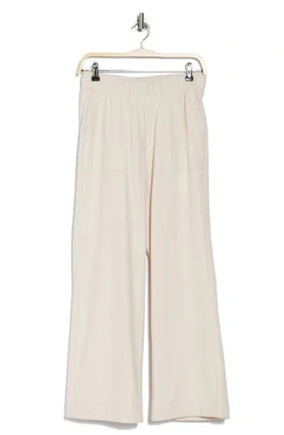 90 Degree By Reflex Daisy Wide Leg Pull-on Pants In Crystal Gray | ModeSens