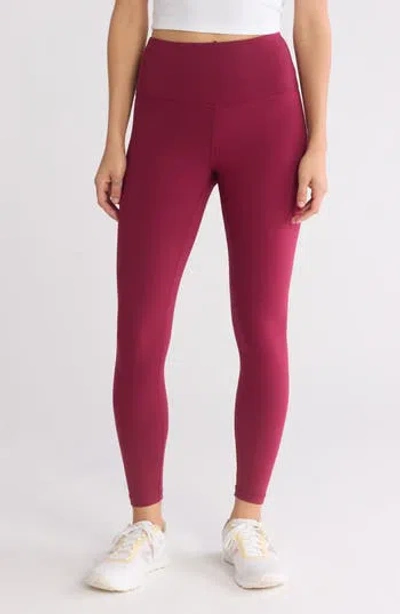90 Degree By Reflex Interlink Carbon High Waist Leggings In Deep ...