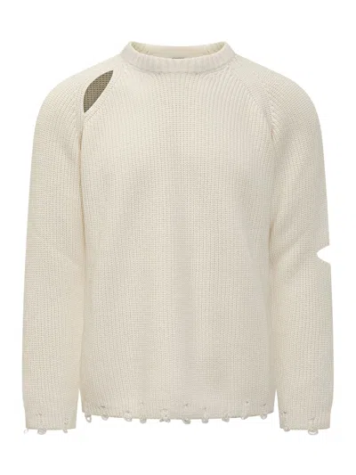 A Paper Kid Sweater In Crema | ModeSens