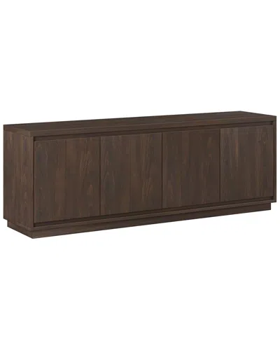 Abraham + Ivy Presque Rectangular Tv Stand For Tvs Up To 75in In Brown ...