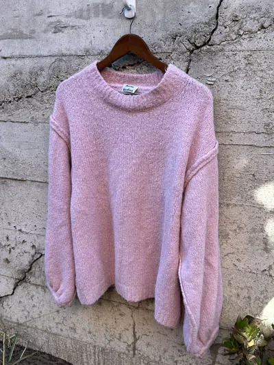 Pre-owned Acne Studios Grail Bubble Edge Oversized Sweater | ModeSens