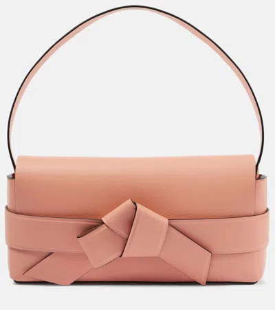 Acne Studios Musubi Small Leather Shoulder Bag In Salmon Pink | ModeSens