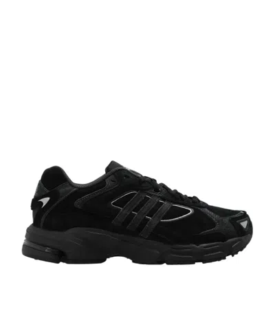 Adidas Originals 3-stripe Panelled Sneakers In Black | ModeSens