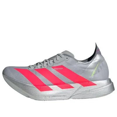 Adidas Originals Adidas Adizero Adios Pro 4 'silver Metallic Lucid Red ...