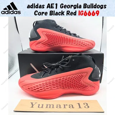 Pre-owned Adidas Originals Adidas Ae1 Georgia Bulldogs Core Black Red ...