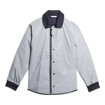 Adidas Originals Adidas Colorblock Long Sleeves Lapel Coach Jacket Gray ...