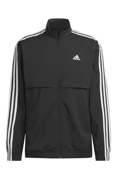 Adidas Originals Adidas Essentials Track Jacket In Black/white | ModeSens