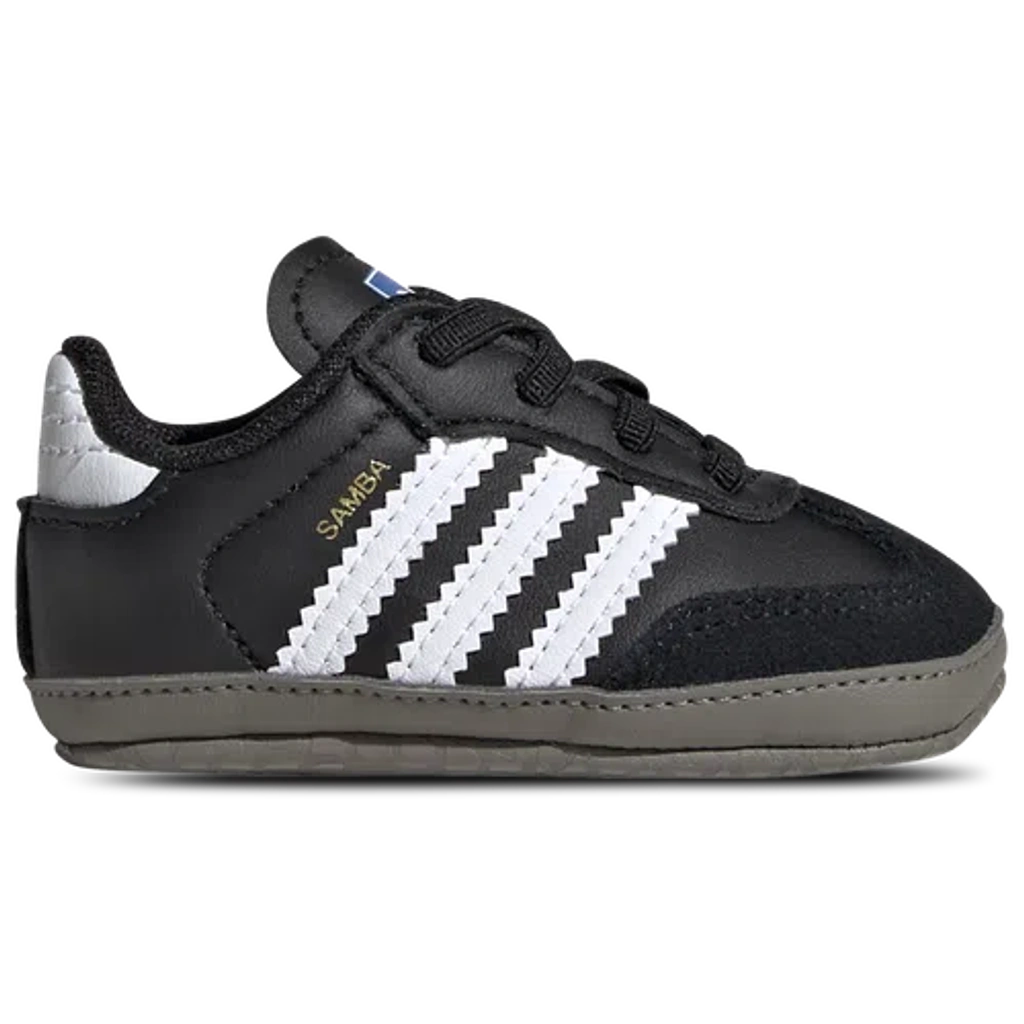 Adidas Originals Kids' Boys Samba Crib In Black/white | ModeSens
