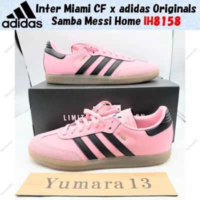 Pre-owned Adidas Originals Inter Miami Cf × Samba Messi Home Ih8158 Men ...